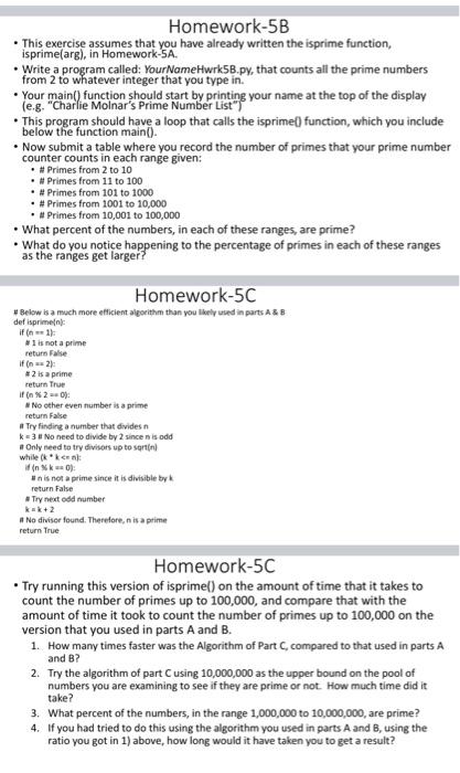 Solved Homework-5B - This exercise assumes that you have | Chegg.com