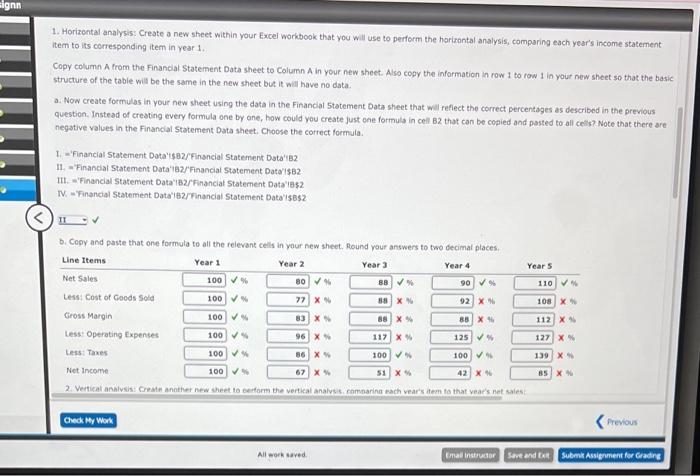 Solved Common-Size Financial Statement Analysis Using Excel | Chegg.com