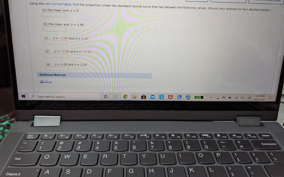 Solved Using the unit normal table, find the proportion | Chegg.com