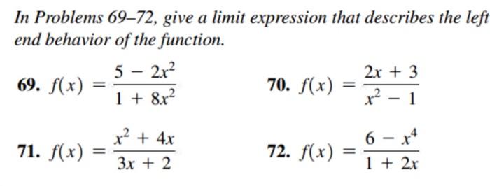 Solved In Problems 69−72, give a limit expression that | Chegg.com