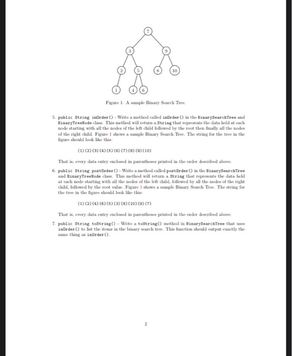 Solved Complete the Binary TreeNode and Binary SearchTree | Chegg.com