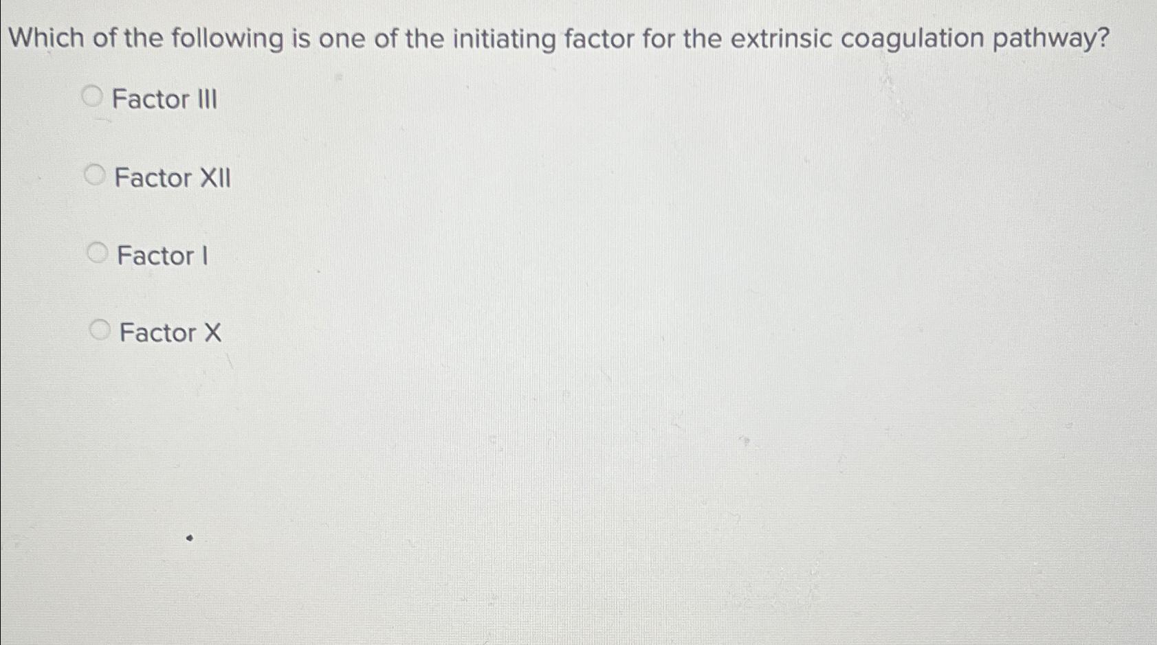 Solved Which of the following is one of the initiating | Chegg.com