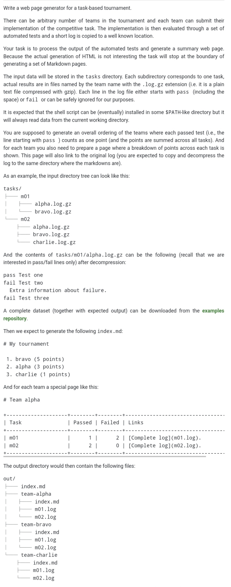 Solved Your script must accept -o argument for passing the | Chegg.com