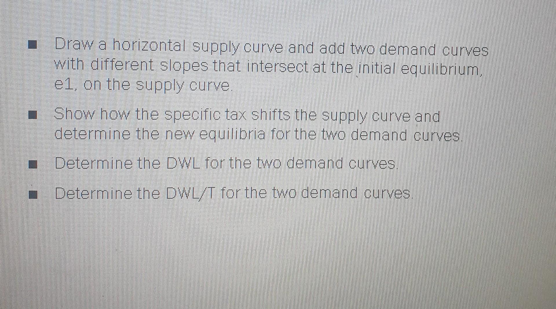 Solved Two linear demand curves go through the initial | Chegg.com