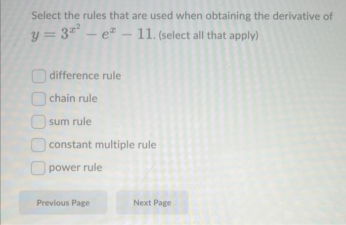 Solved Select the rules that are used when obtaining the | Chegg.com