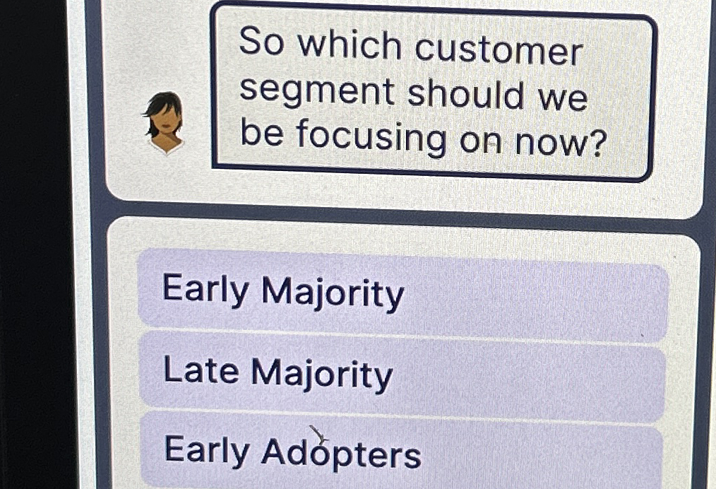 Solved So which customersegment should webe focusing on | Chegg.com