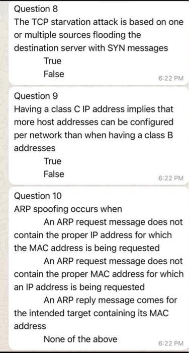 Solved Question 6 The Main difference between UDP and TCP is | Chegg.com
