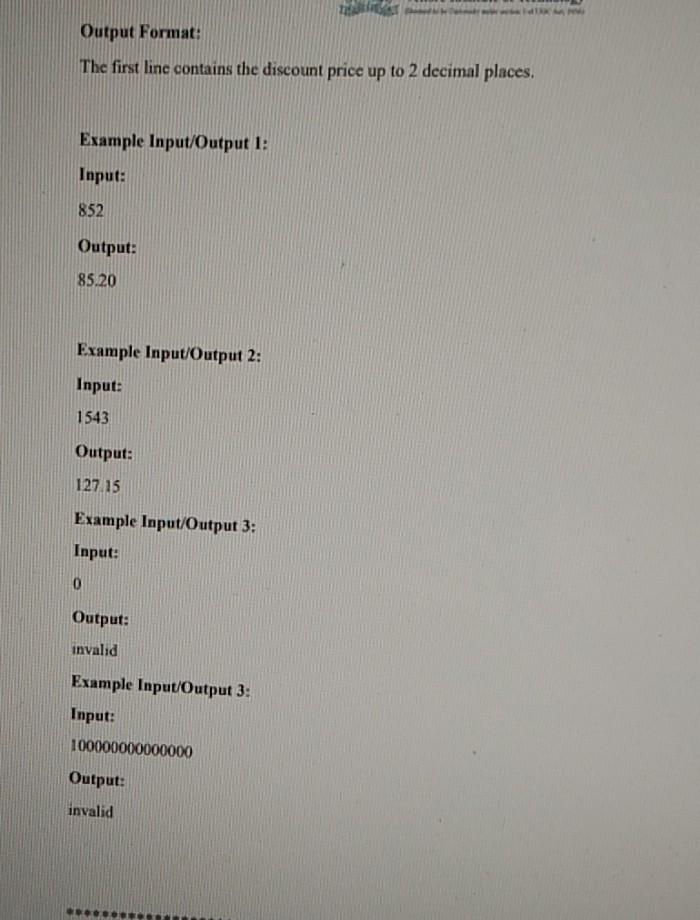 Solved Question-2 (0-2): Description The program must accept | Chegg.com