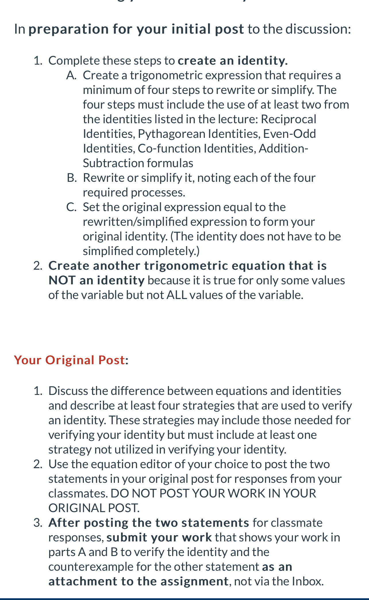 Solved In preparation for your initial post to the | Chegg.com