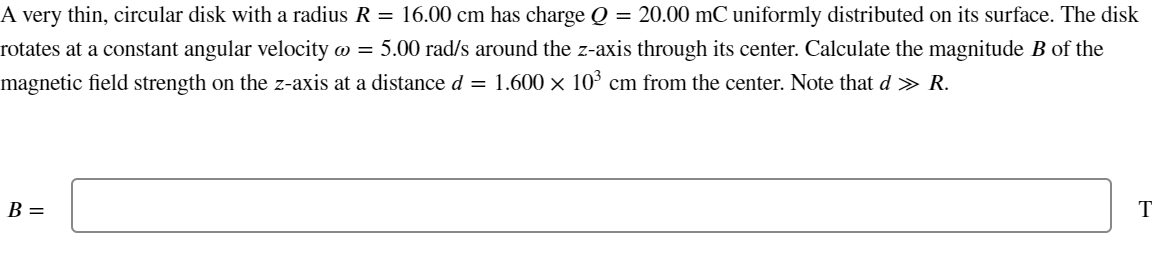 Solved A very thin, circular disk with a radius R=16.00cm | Chegg.com