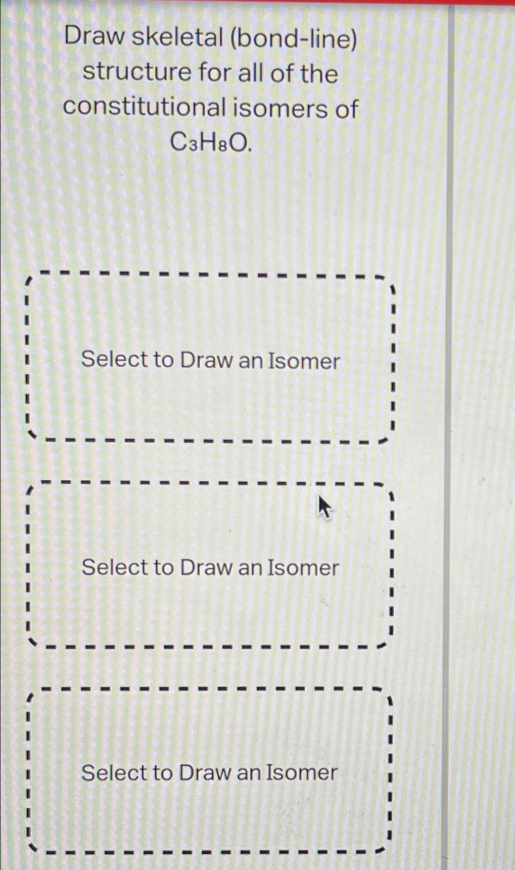 Solved Draw skeletal (bond-line) ﻿structure for all of the | Chegg.com