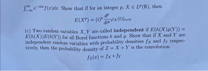 Solved Q8. Let X be a random variable on the probability | Chegg.com