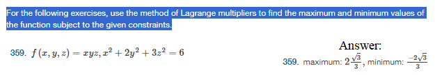 Solved For the following exercises, use the method of | Chegg.com