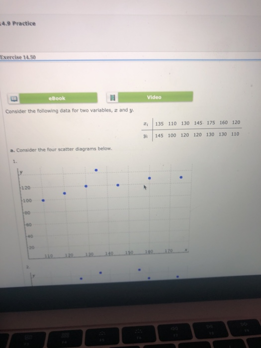 14.9 Practice Exercise 150 eBook Video Consider the | Chegg.com