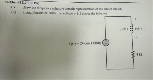 Solved Problem#2 [30 ﻿Pts]Calculate vout ﻿for the circuit | Chegg.com