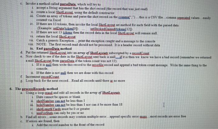 Solved Lab 9 - Advanced Java Programming Reading and writang | Chegg.com