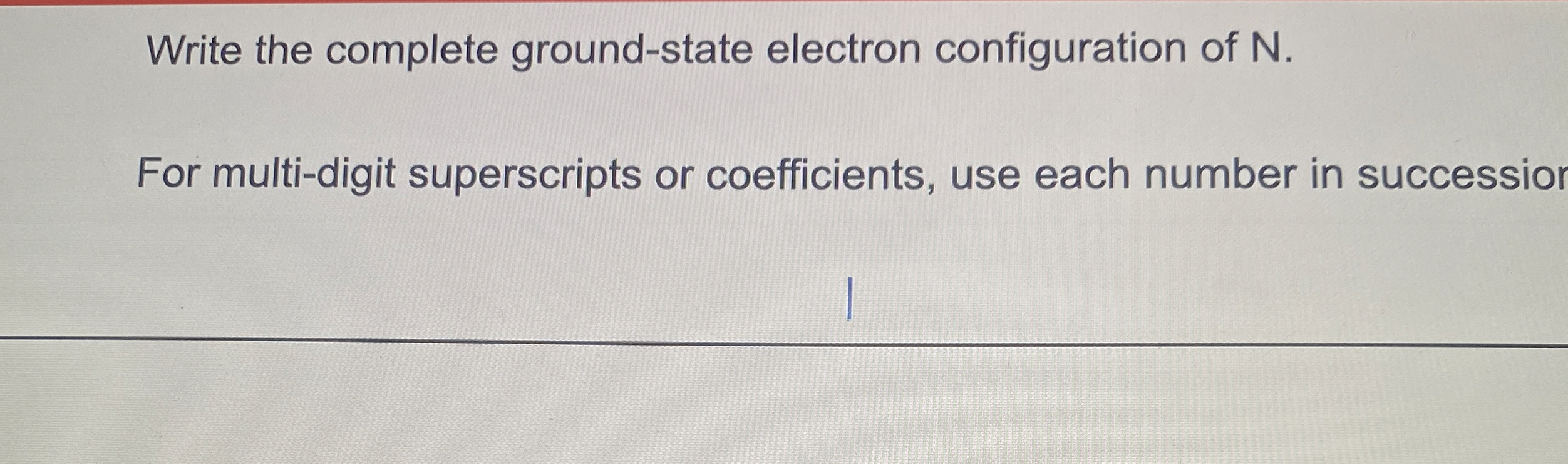 Solved Write The Complete Ground State Electron
