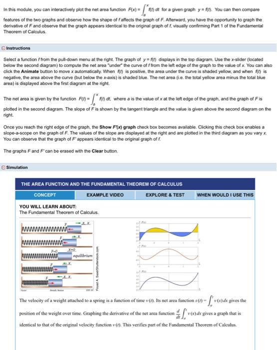 Solved In this module, you can interactively plot the net | Chegg.com