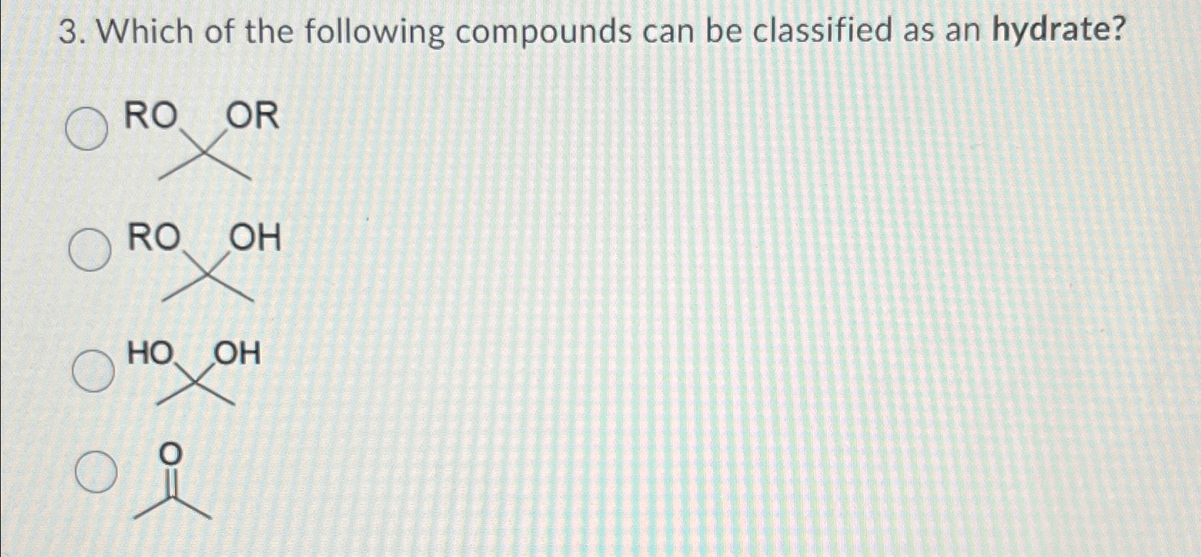 Solved Which of the following compounds can be classified as | Chegg.com