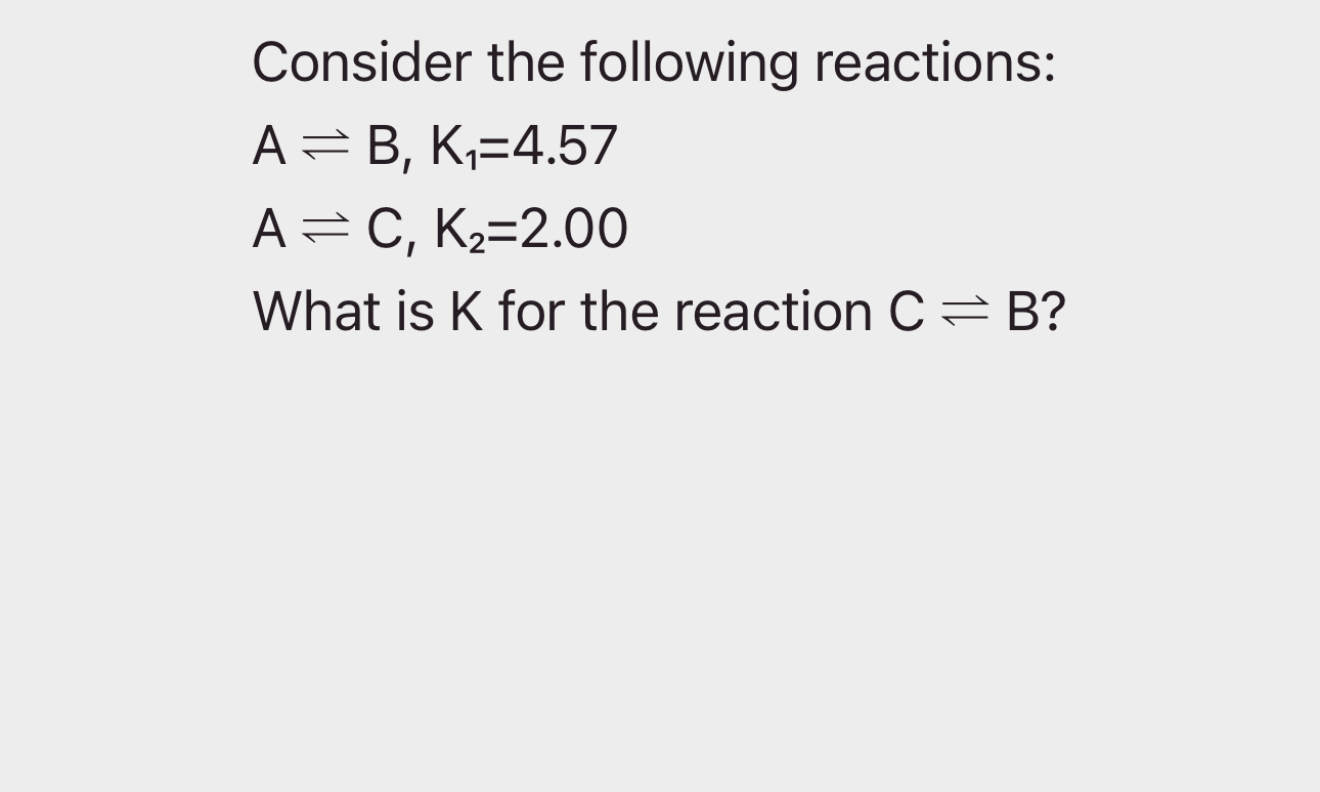 Solved Consider the following | Chegg.com