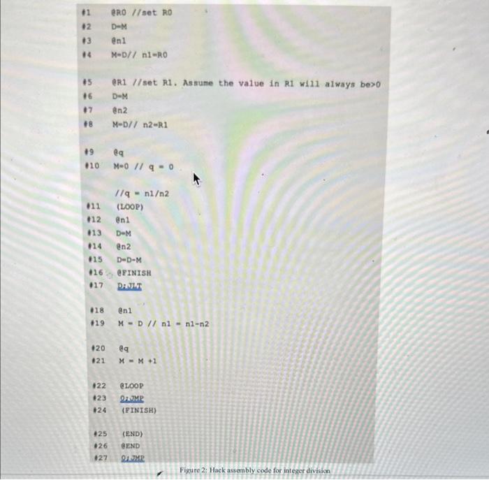 Solved 1. Consider the following Hack computer block diagram | Chegg.com
