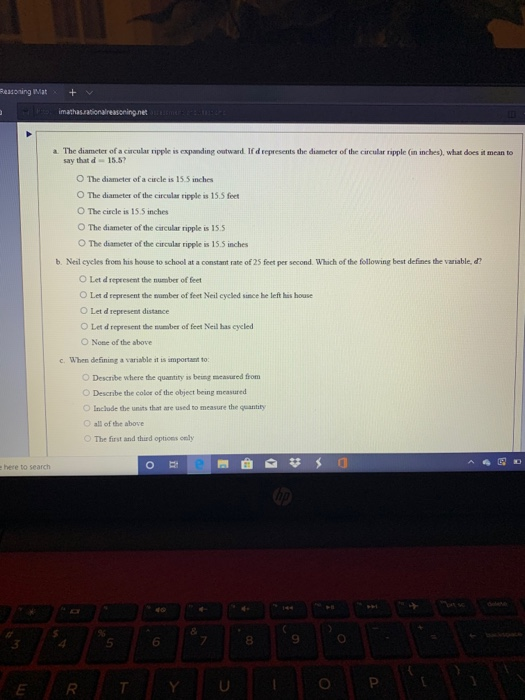 Solved Reasoning Mat + V R e imathas.rational reasoning.net | Chegg.com