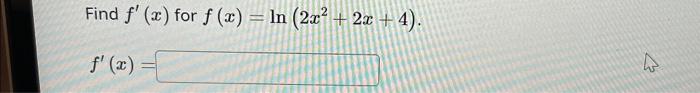 Solved Find the derivative of the function. | Chegg.com
