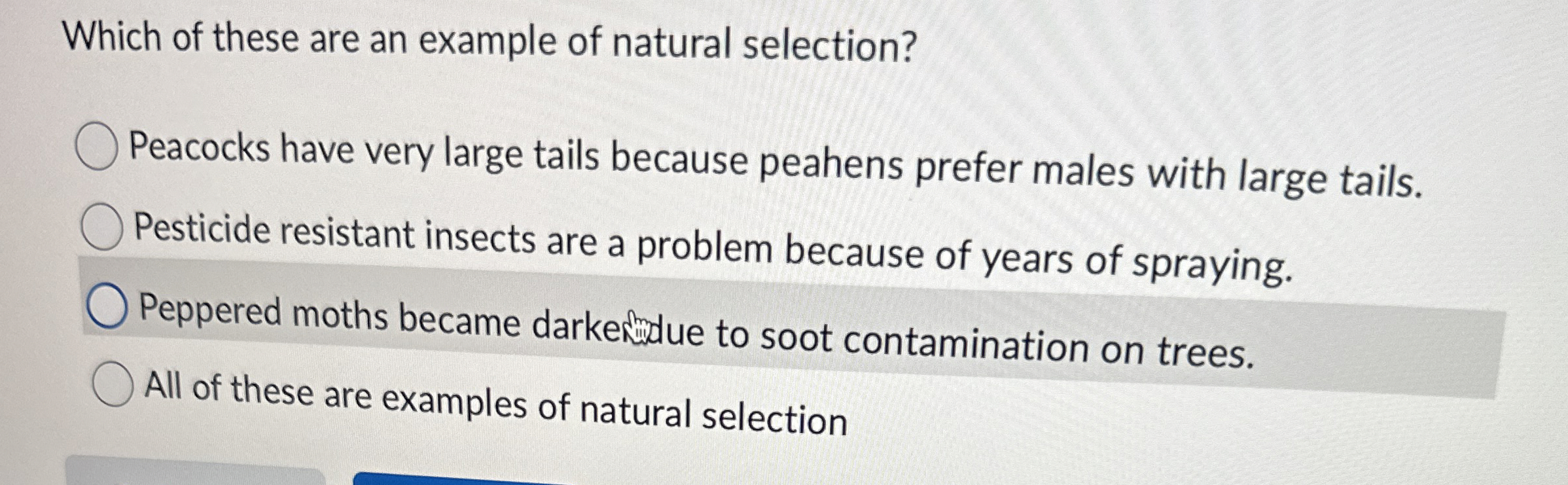 Solved Which of these are an example of natural | Chegg.com