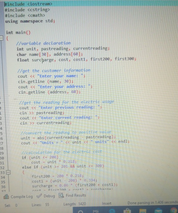 Solved #include #include #include using namespace std; | Chegg.com