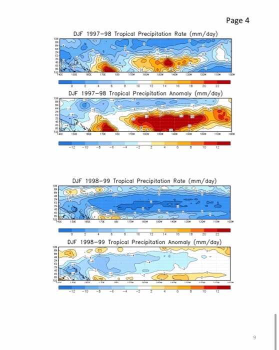 Solved Part 3: Predicting patterns: What does La Nina look | Chegg.com