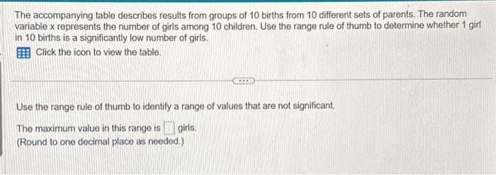 Solved this problem is asking for the max and min value | Chegg.com
