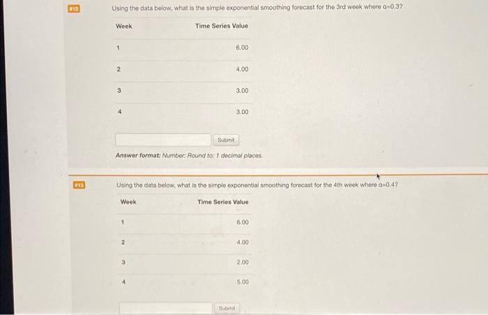 Solved Answer format: Number: Round fo: 1 decimal places. | Chegg.com