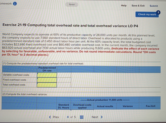Solved mework 0 Help Save & Exit Submit Check my work | Chegg.com Solved mework 0 Help Save & Exit Submit Check my work | Chegg.com