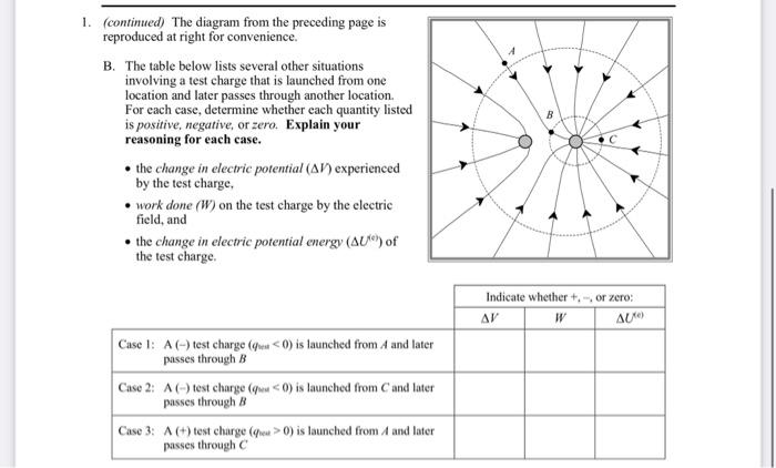 Solved 1. (continued) The diagram from the preceding page is | Chegg.com