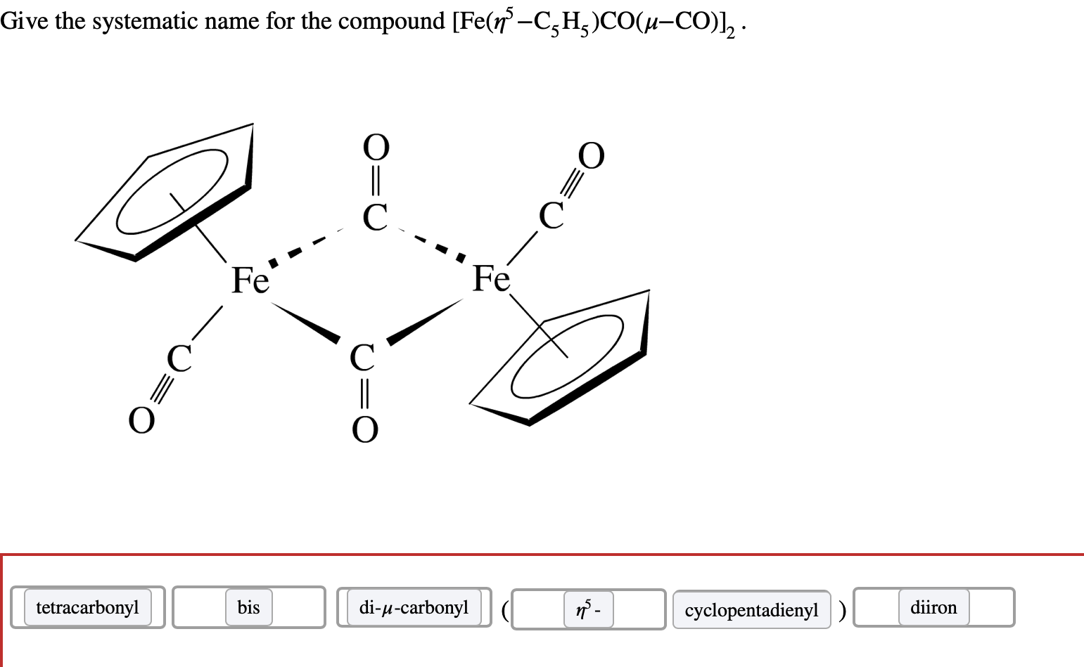 Solved Give the systematic name for the compound | Chegg.com