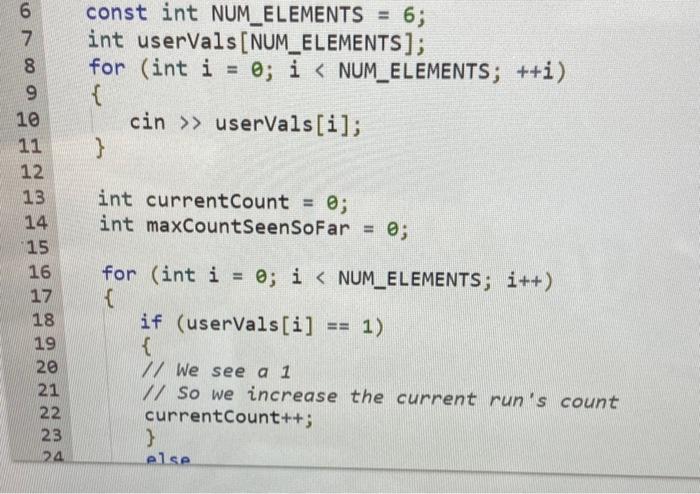 Solved 94 Lab Max Consecutive Ones Input An Integer Array