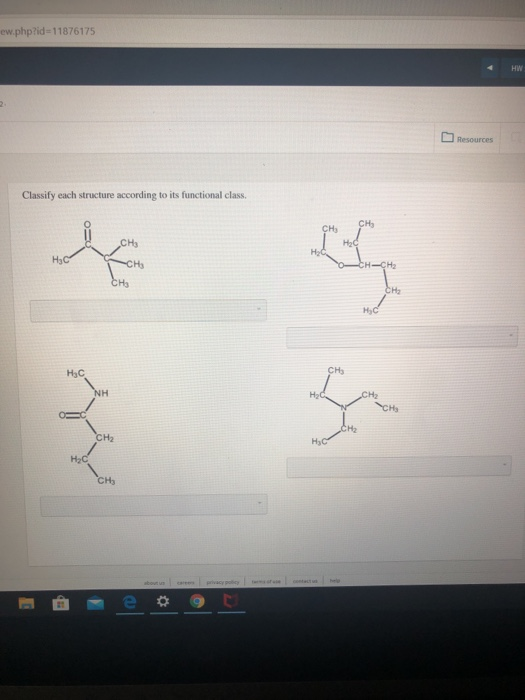 Solved ew.php?id=11876175 4 HW Resources Classify each | Chegg.com