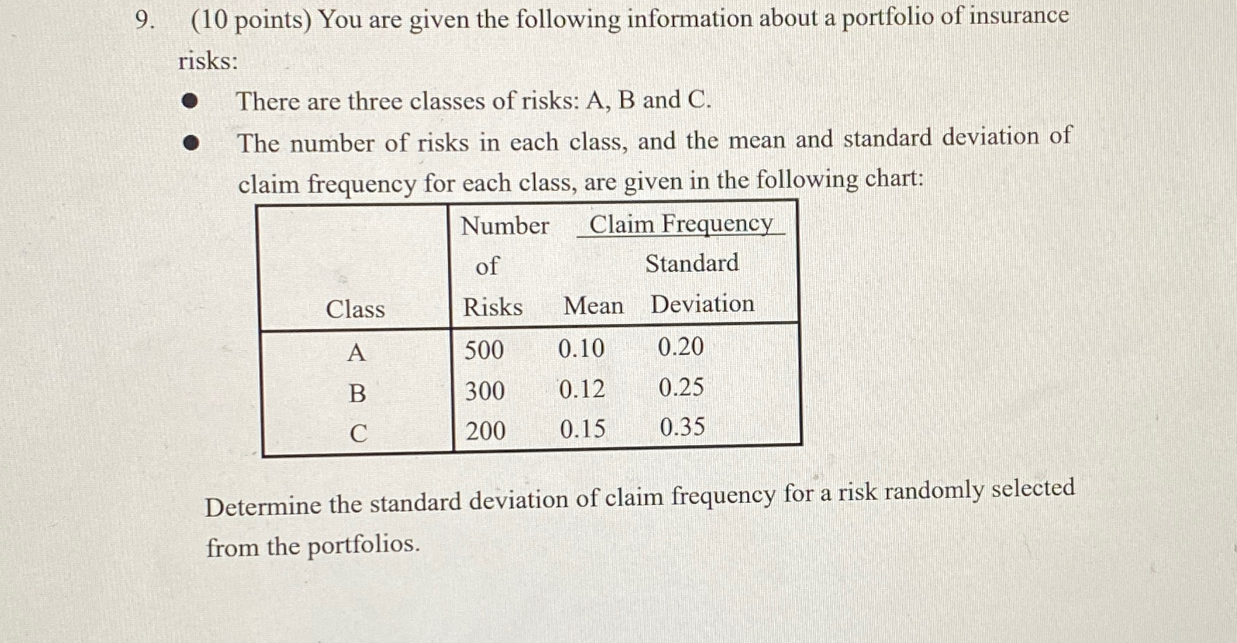 Solved (10 points) You are given the following information | Chegg.com Solved (10 points) You are given the following information | Chegg.com