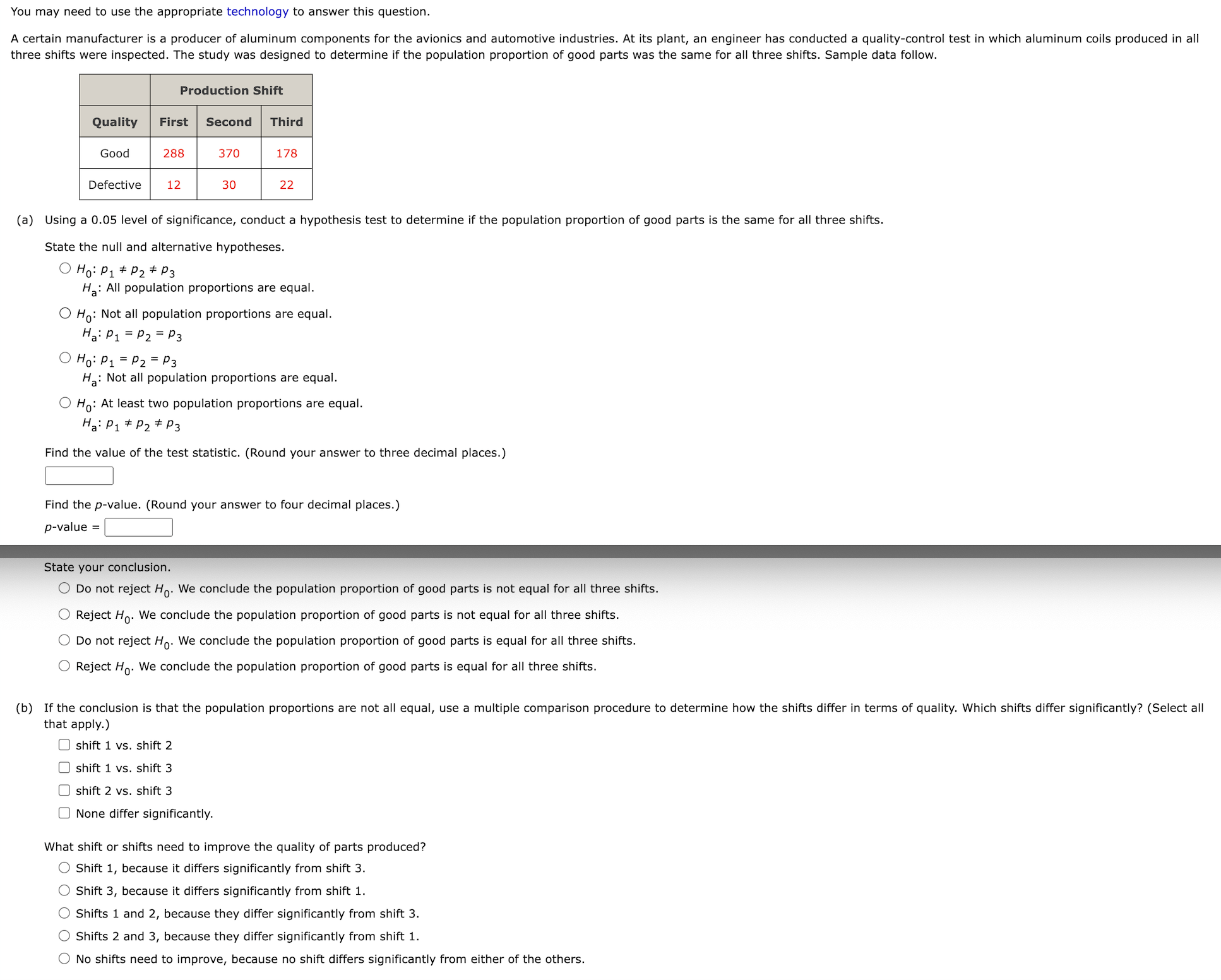 Solved State your conclusion.Do not reject H0. ﻿We conclude | Chegg.com