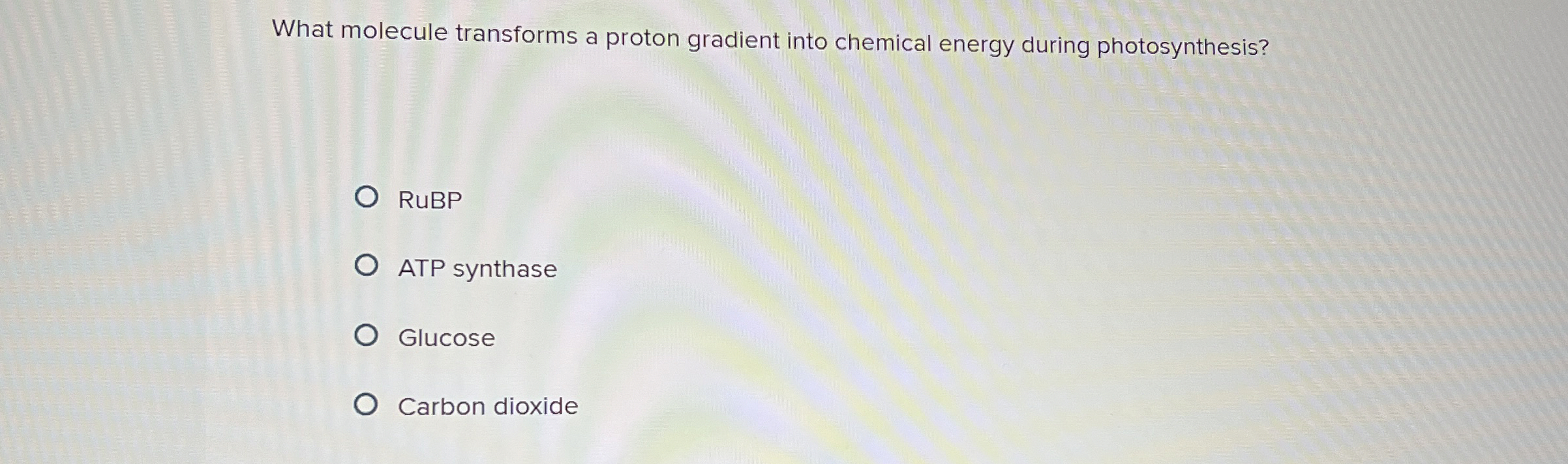 Solved What molecule transforms a proton gradient into | Chegg.com