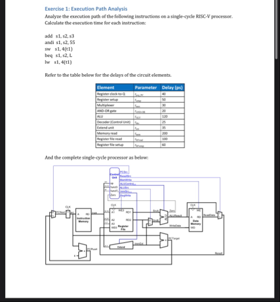 Solved Exercise 1: Execution Path AnalysisAnalyze the | Chegg.com