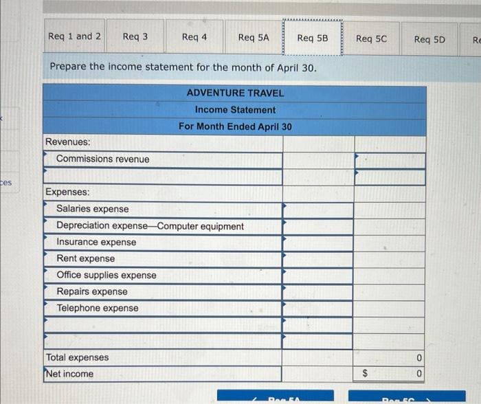 Solved Problem 3-5A (Algo) Applying the accounting cycle LO | Chegg.com