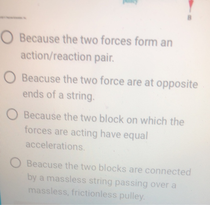 Solved The free-body diagrams of the figure below (from the | Chegg.com