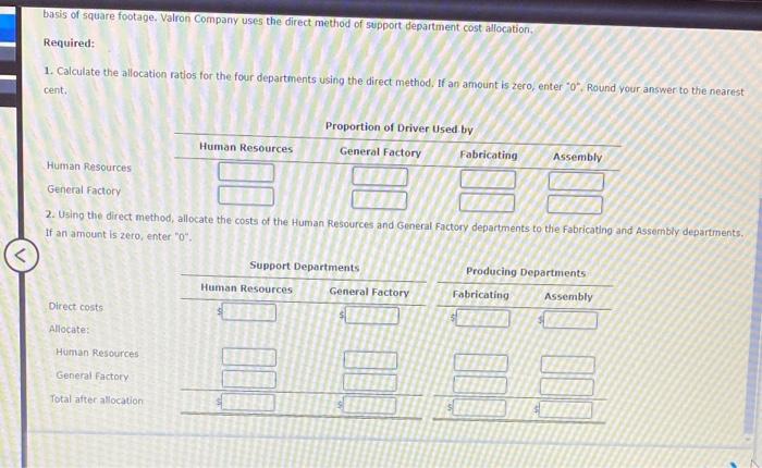 Solved Valron Company has two support departments, Human | Chegg.com