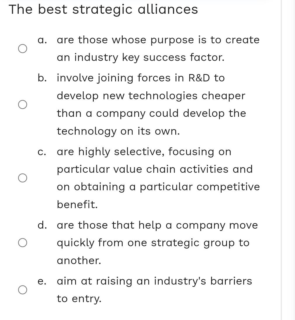 Solved Vertical integration strategies a. extend a | Chegg.com