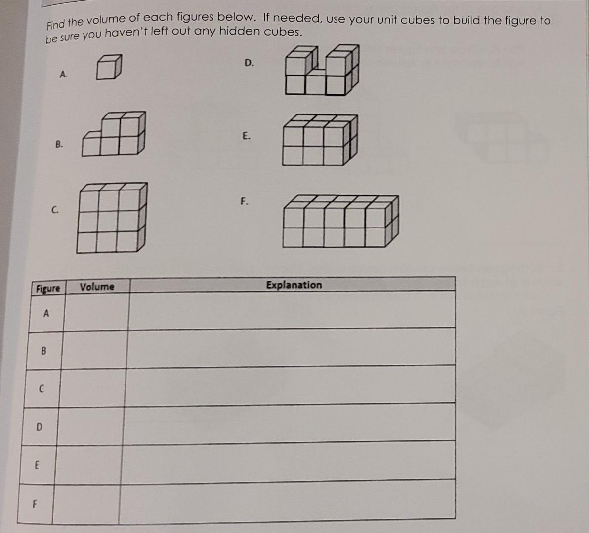 Solved Find the volume of each figures below. If needed, use | Chegg.com