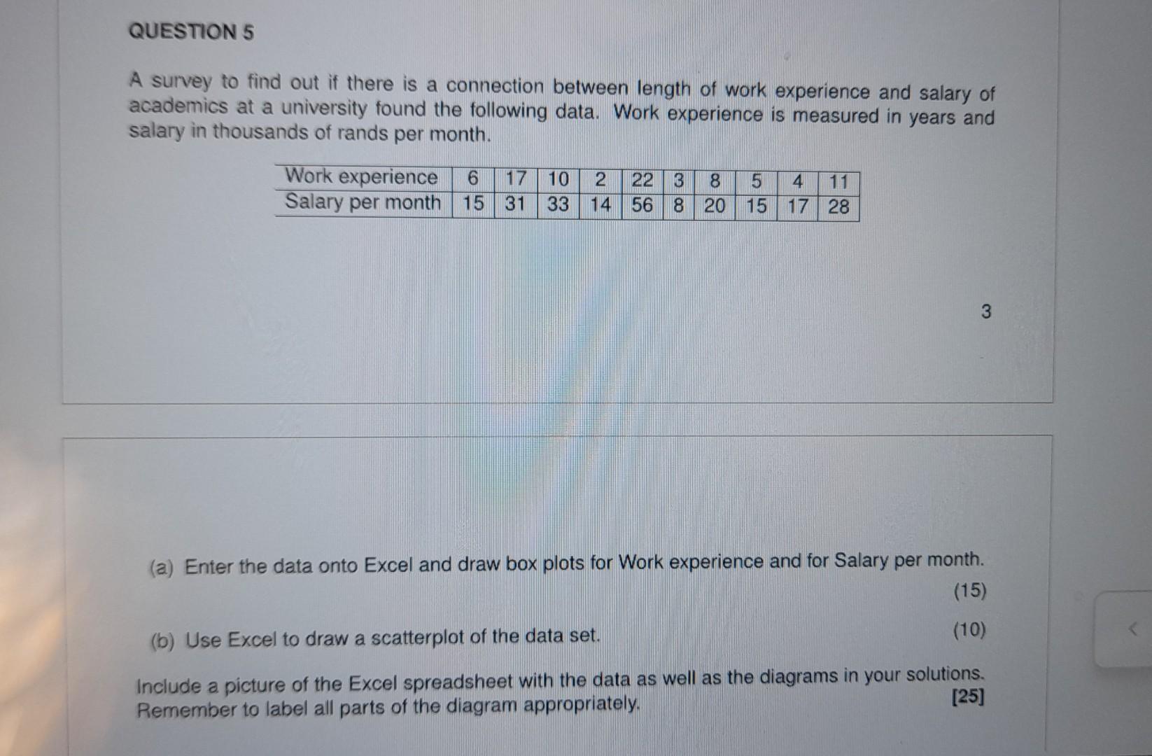 Solved A survey to find out if there is a connection between | Chegg.com