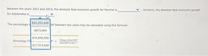 Solved 1. Economic growth basics The Real GDP and population | Chegg.com