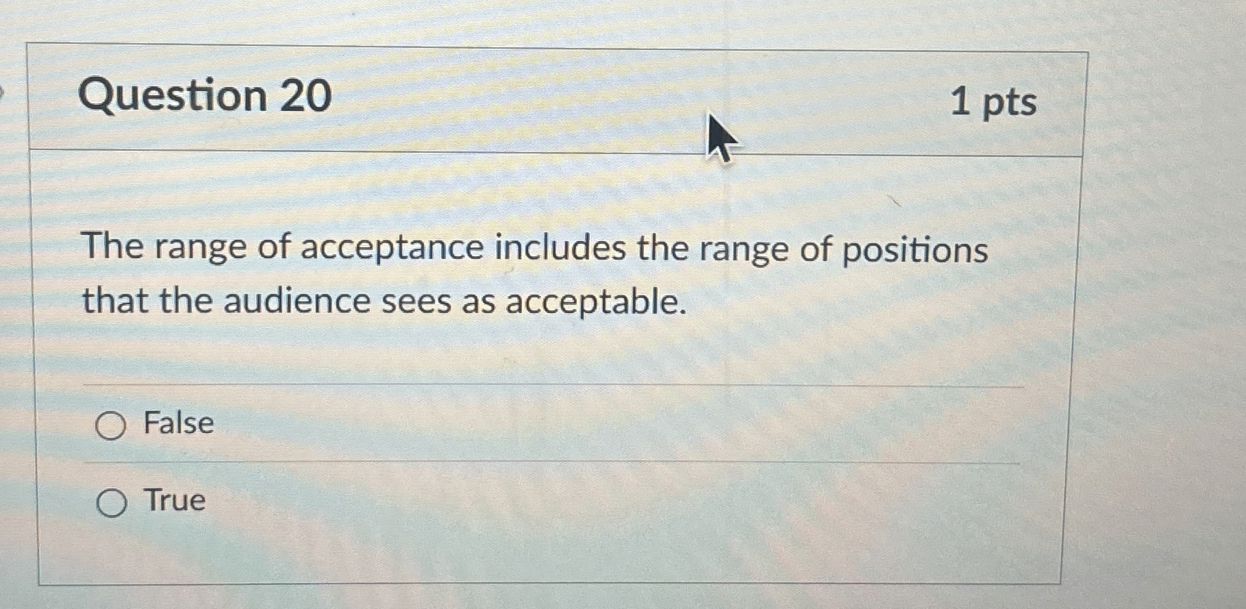 Solved Question 201 ﻿ptsThe range of acceptance includes the | Chegg.com