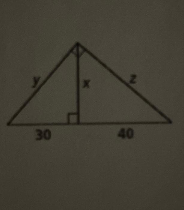 Solved Find x,y,z. If necessary, give answer in simpliest | Chegg.com